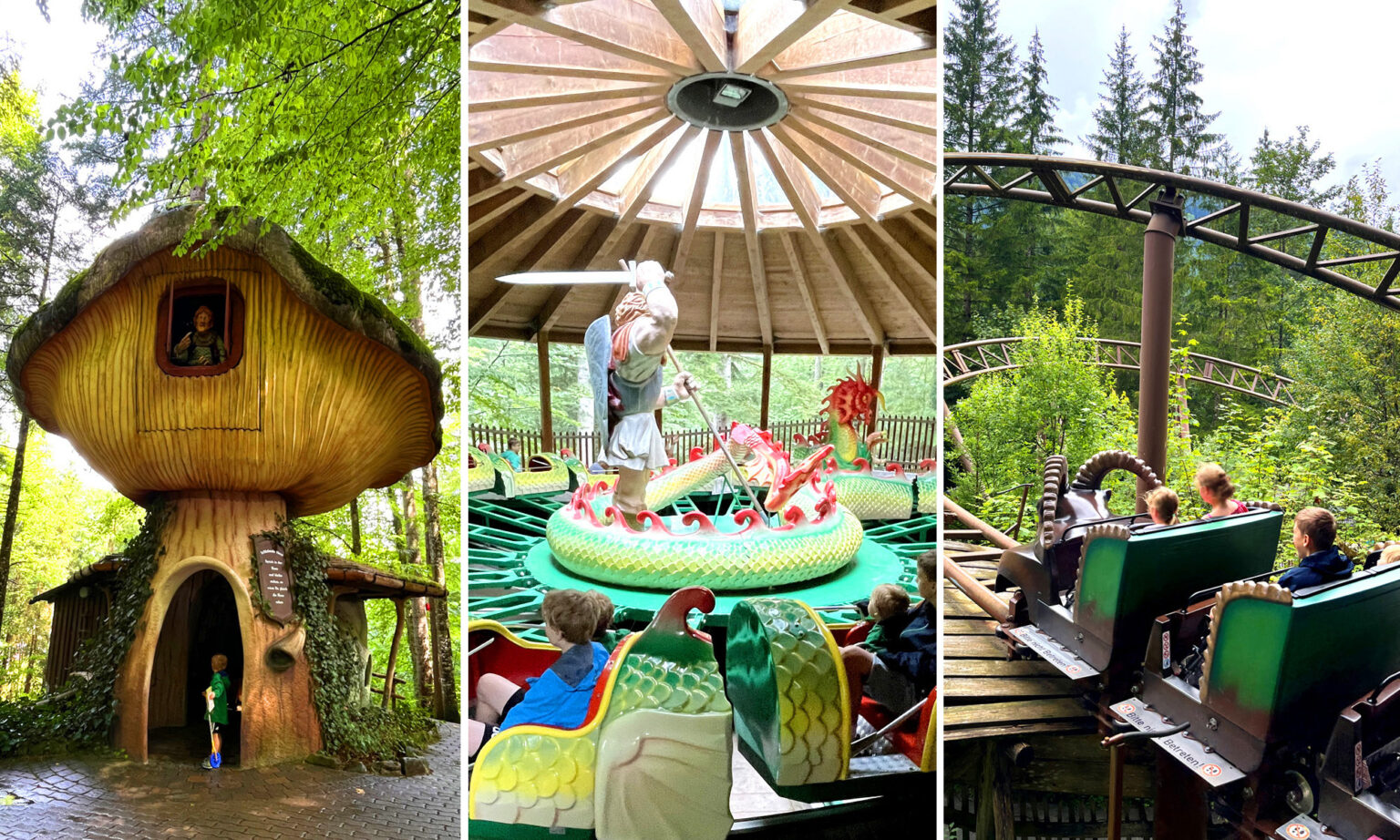 Freizeitpark Ruhpolding – Märchenwald mit Fahrgeschäften, Dinos und ...